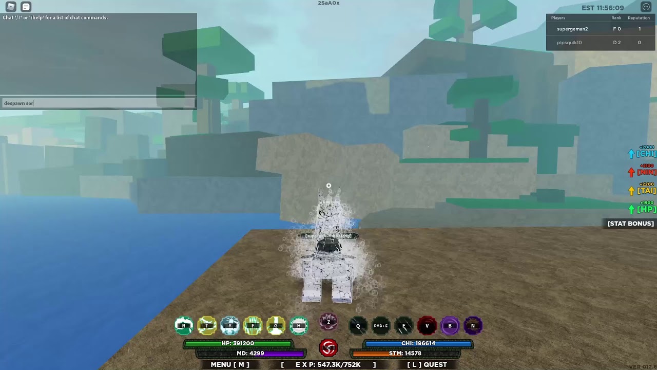 Shindo life 2 hunting Jins/weapons - YouTube