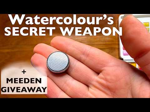 GIVEAWAY🎁+Watercolour CHEAT SHEET: 7 Techniques You Really Need To Know About - Meeden review