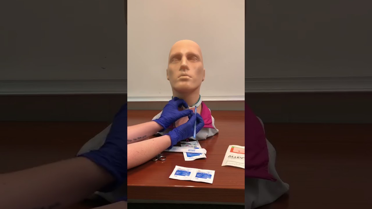 Trach Dressing Instruction Video - YouTube