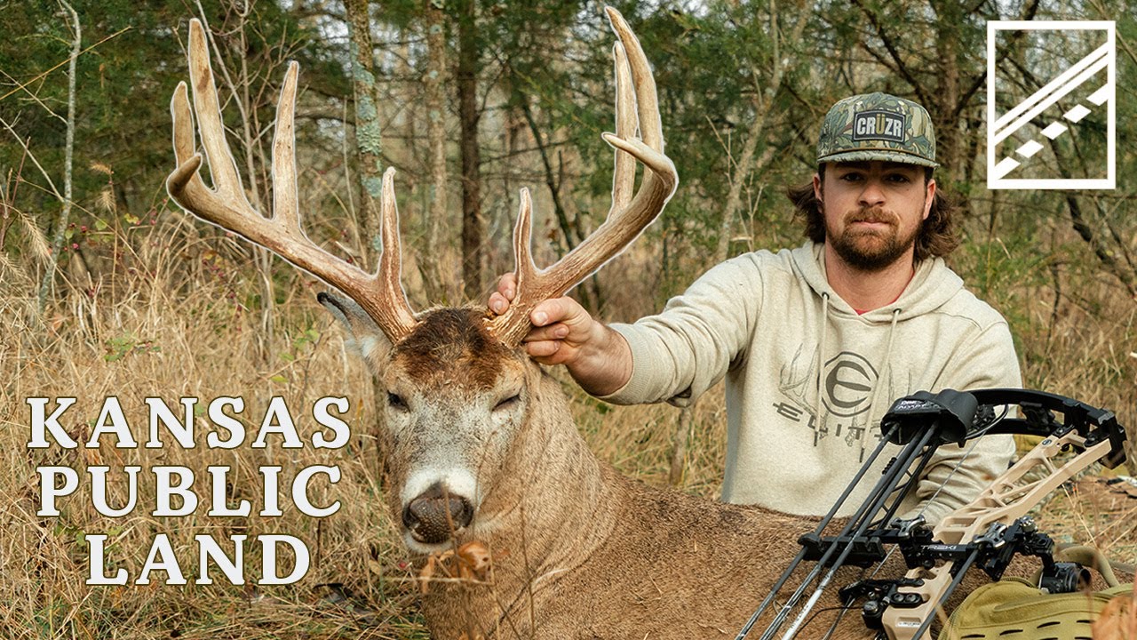 Big Kansas Buck! Curtis gets it done on public!! || The Road - YouTube