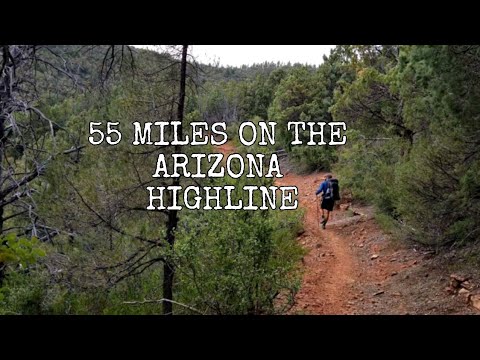 Solo Backpacking the Arizona Highline Trail - YouTube