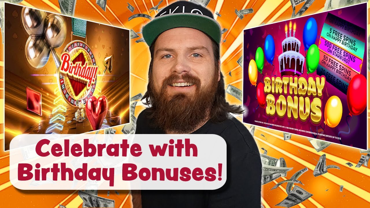 These Birthday Bonuses Take the Cake! | Casino Tops Online - YouTube