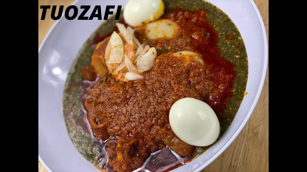 How To Make Tuozaafi. Simple TZ Recipe. Authentic Ghanaian Diehuo ...