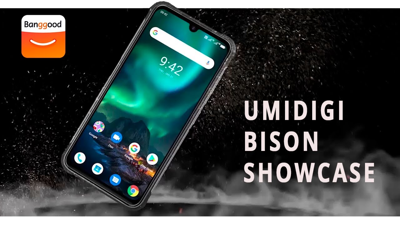 UMIDIGI BISON Newest smartphone showcase | Buy at Banggood - YouTube