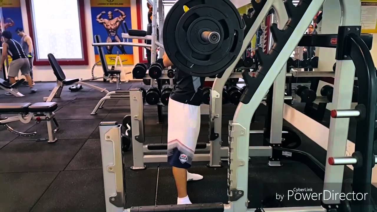 Squat Bench and Weighted Dips - YouTube