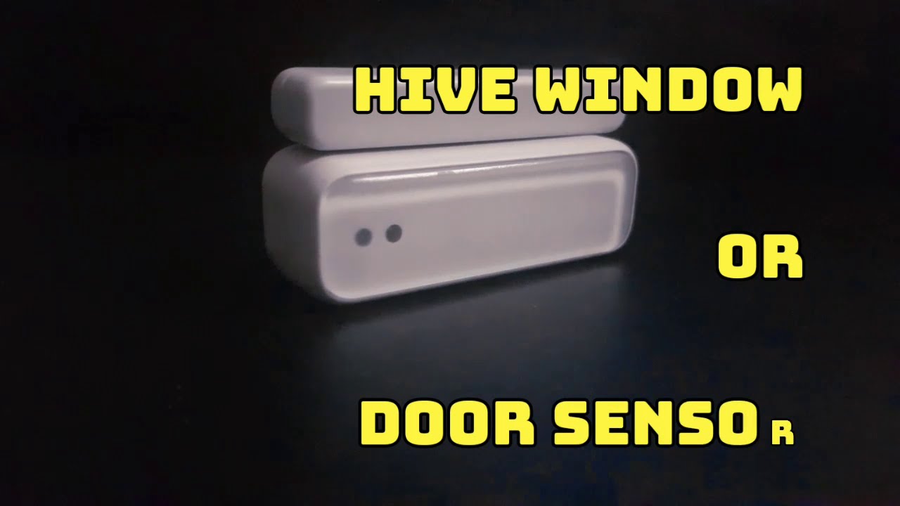 Hive Smart Home - Window and Door Sensor quick setup - YouTube