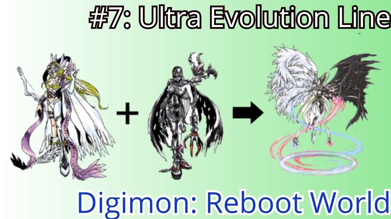 All Ultra Digimon Evolution Line - Digimon: Reboot World - YouTube