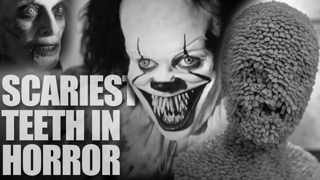 Scariest Teeth in Horror | Real Queen of Horror - YouTube