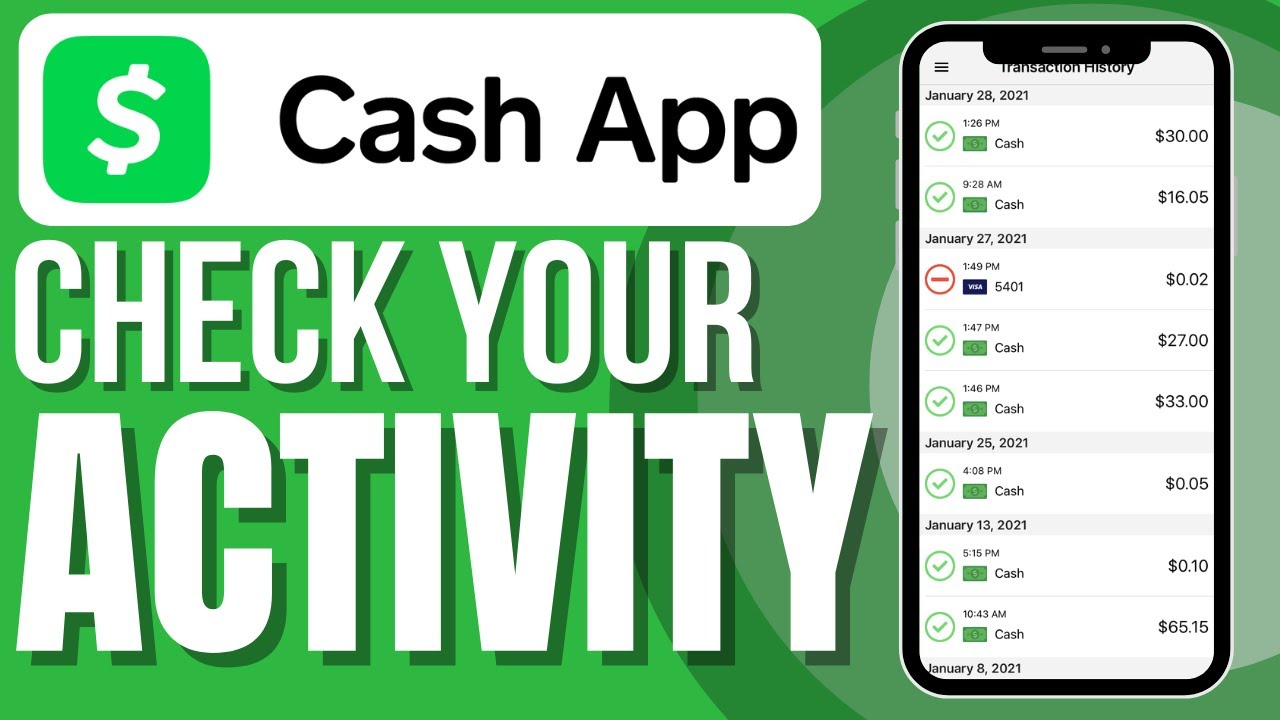 How To Check Cash App Activity (New Method) - YouTube