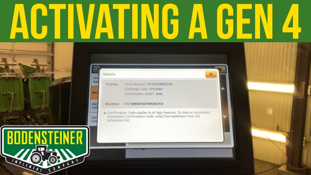 Gen 4 Display Activation Process - YouTube