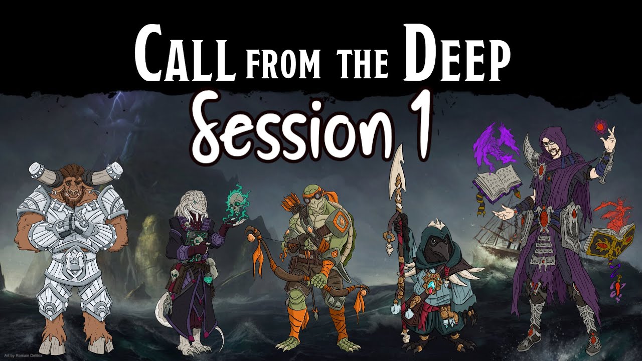 Call from the Deep Session 1: The Sinister Secret of Saltmarsh p1 - YouTube