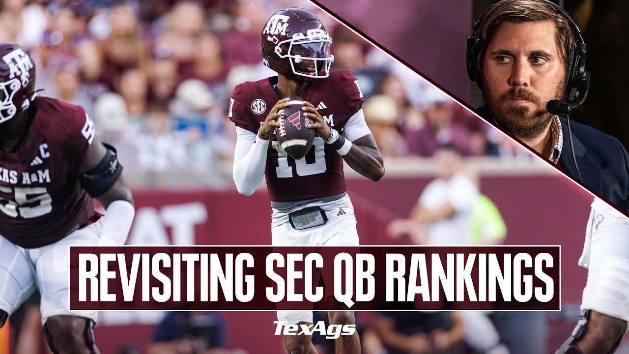 SEC Mike explains his quarterback power rankings ahead of Week 2 - YouTube