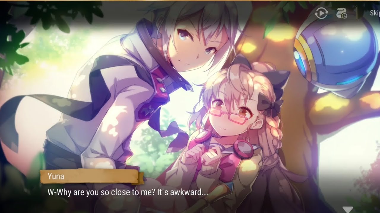 cute Yuna and Ras elclare in love . EPIC SEVEN gameplay part 14 - YouTube