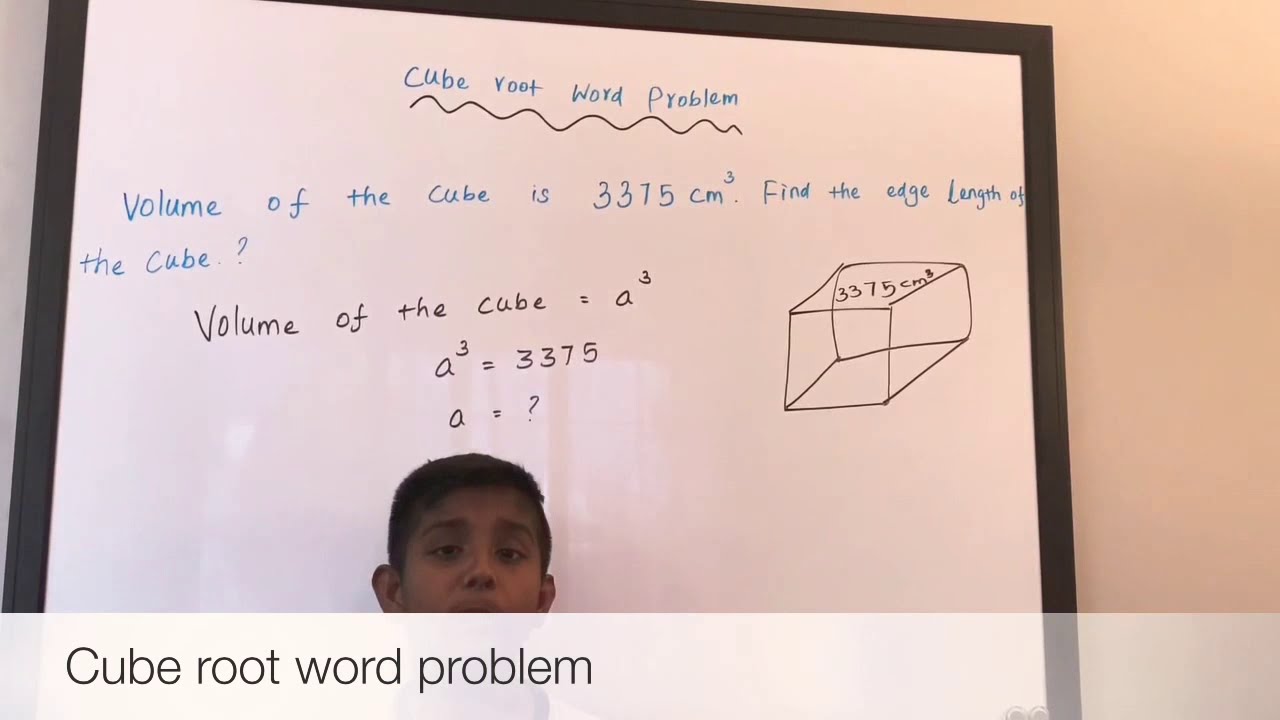 Cube Root Word Problem YouTube cube-root-word-problem-youtube