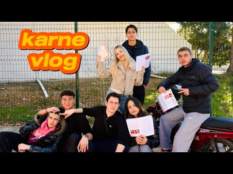KARNE GÜNÜ VLOG! Notlarım nasıl? ~Destina Kaya