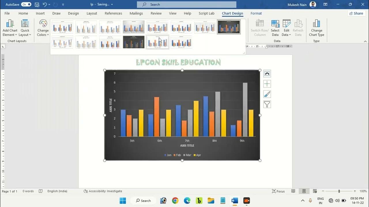 ⚜️MS-WORD Tutorial-09⚜️ Insert Tab || Learn About Icon,3D Models ...