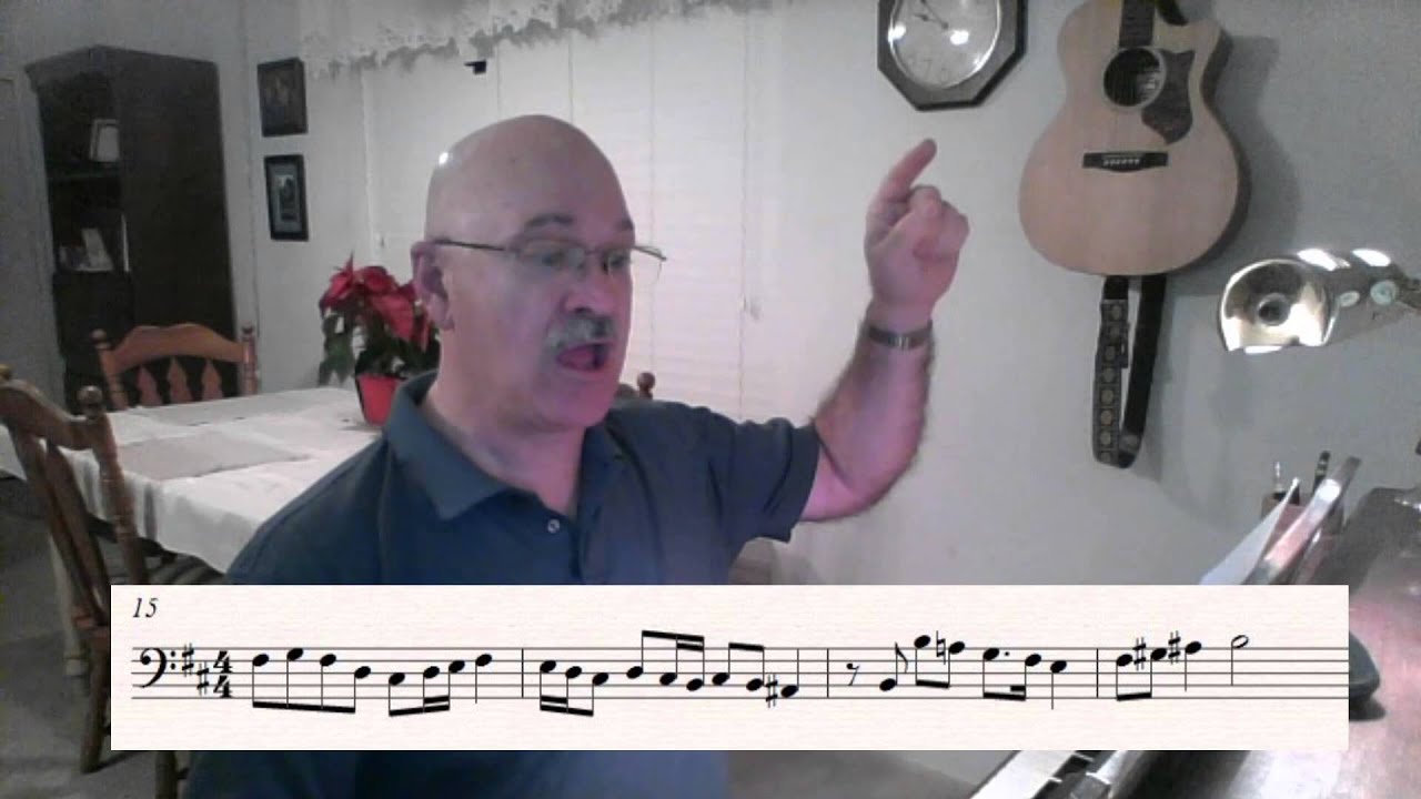 Practice Sight Singing 8 unprepared melodies in minor key - YouTube