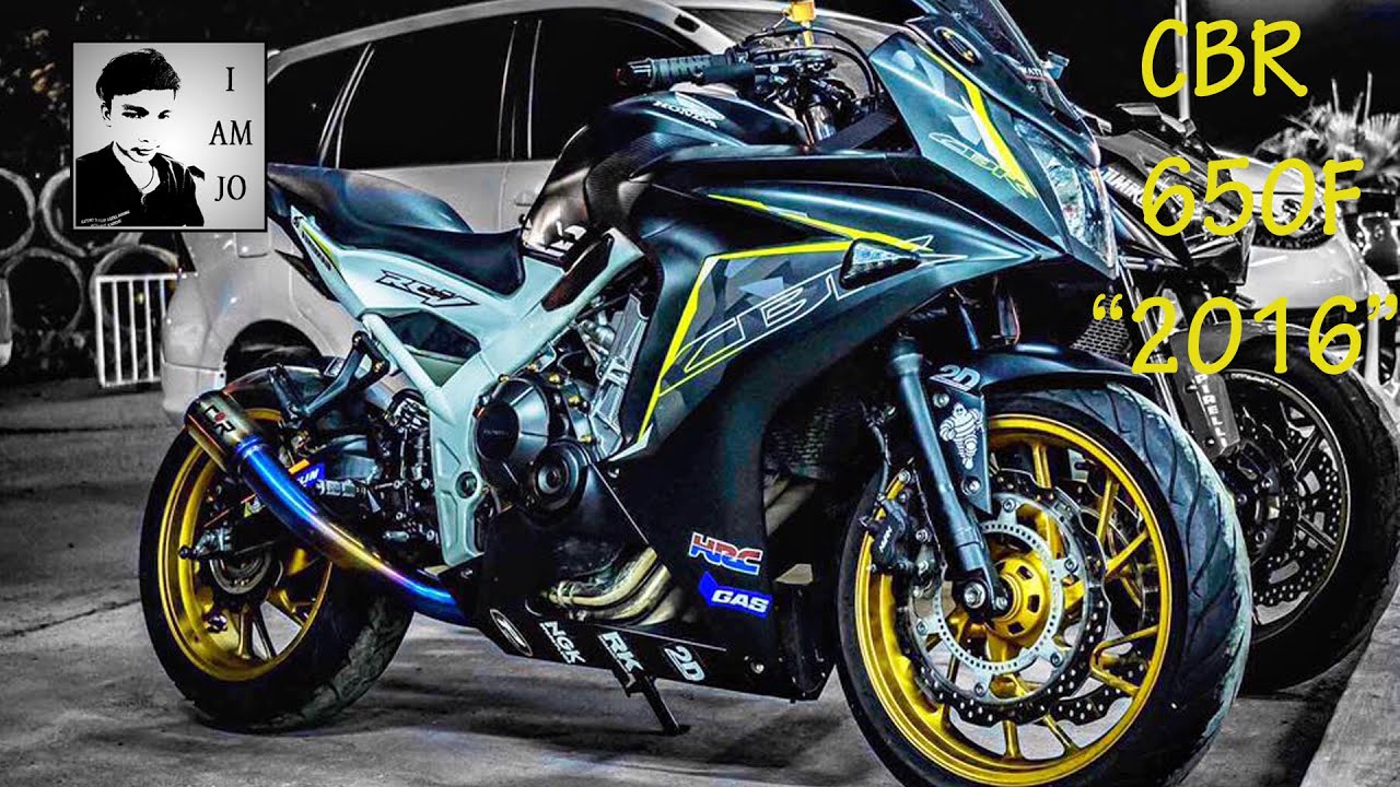 HONDA CBR650F 2016 (New Color) - YouTube