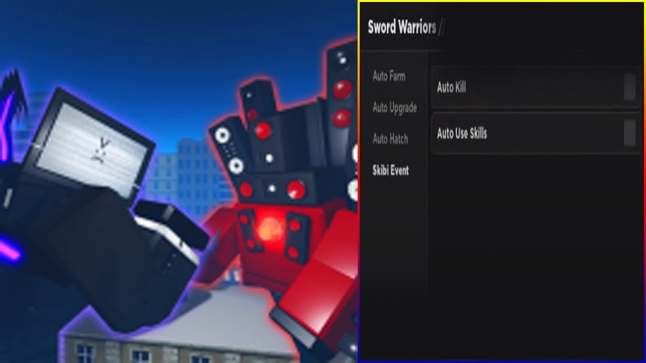 *NEW* [Skibi]📺[EVENT!]Sword Warriors Script (PASTEBIN 2023) (AUTO KILL, KILL AURA, AUTO USE ...