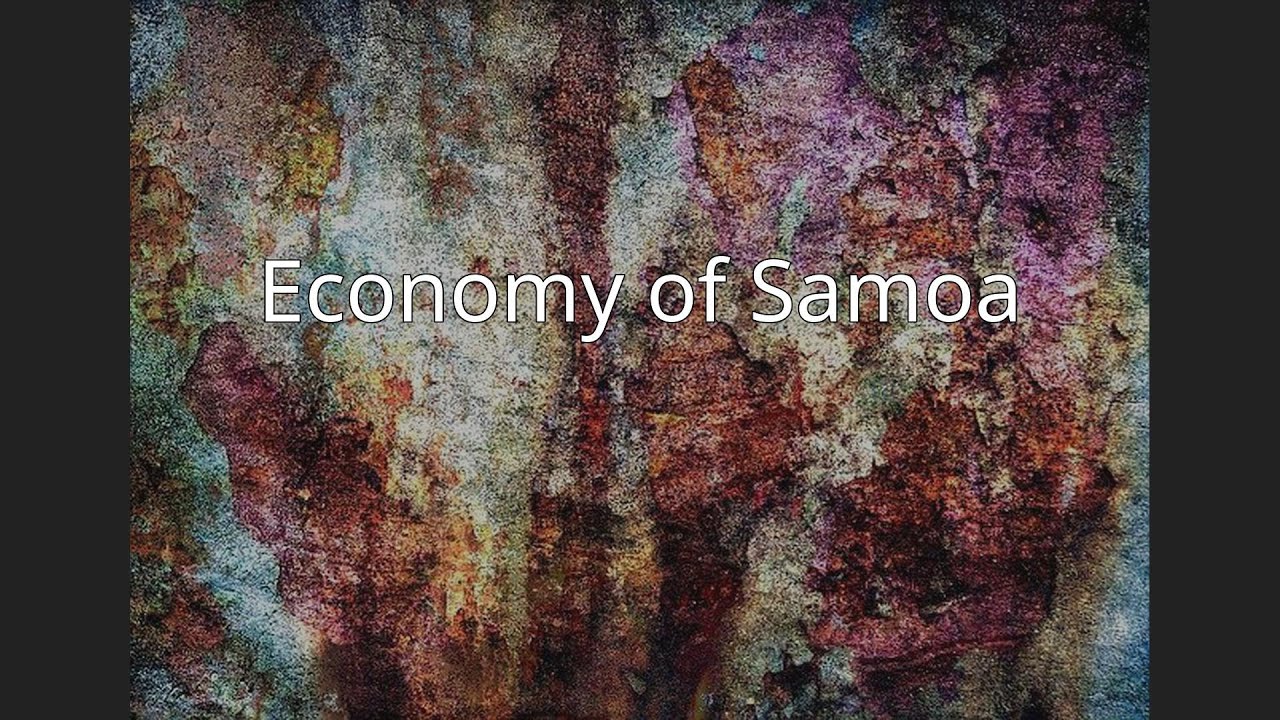 Economy of Samoa - YouTube