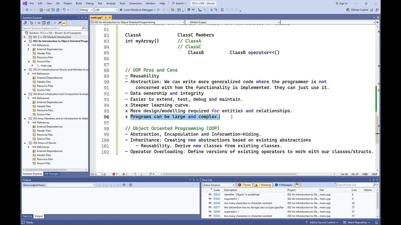 abstraction, encapsulation and information hiding - YouTube
