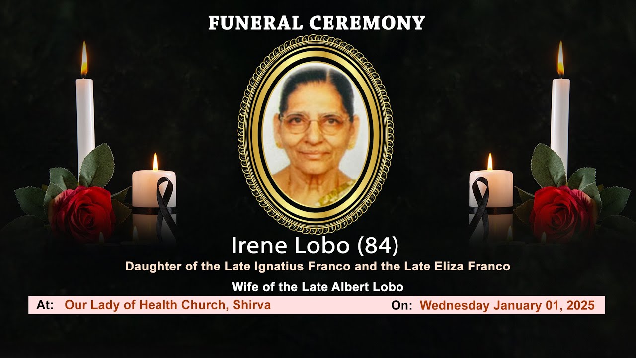 Final Journey of Irene Lobo (84), Shirva, Udupi | Daijiworld Udupi ...