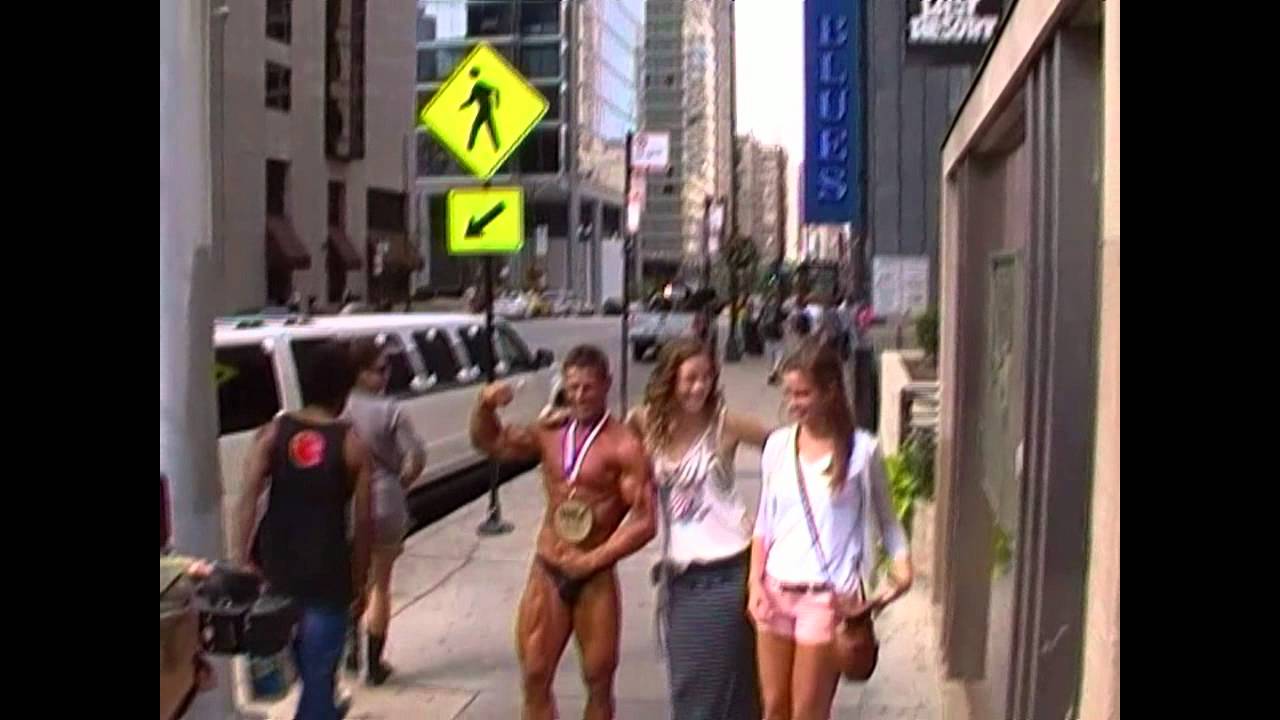 Chicago little italy is crazy for mr peak Marco Addis after mr universe ...