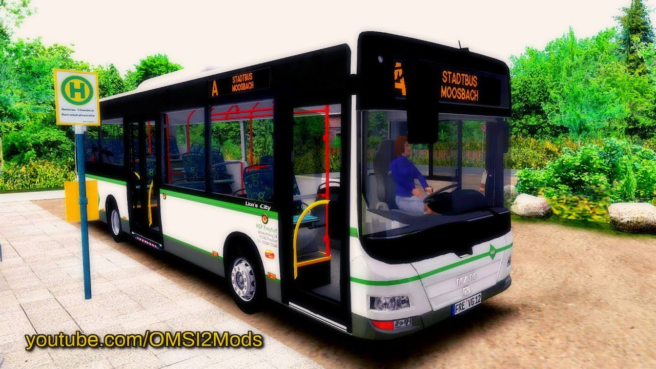 OMSI 2 – MAN Lion's City Overhaul A76 VGF Freyfurt-Repaint - YouTube