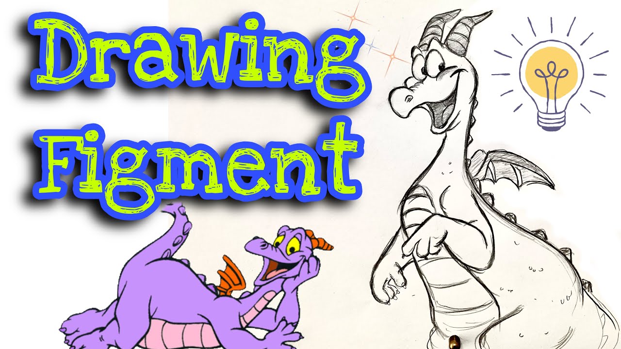 Drawing Figment | Epcot | Imagineering - YouTube