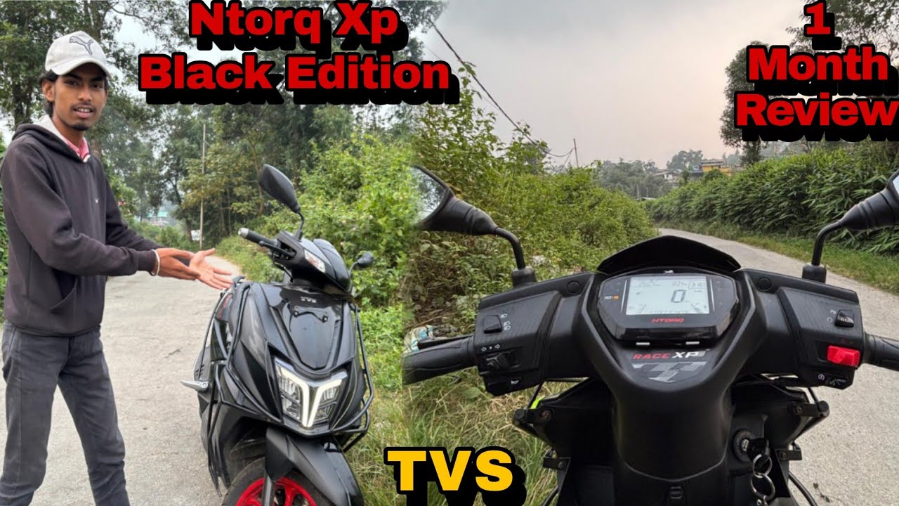 Tvs Ntorq 125 Race Xp Black Edition Review All New 2024 || Milage ...