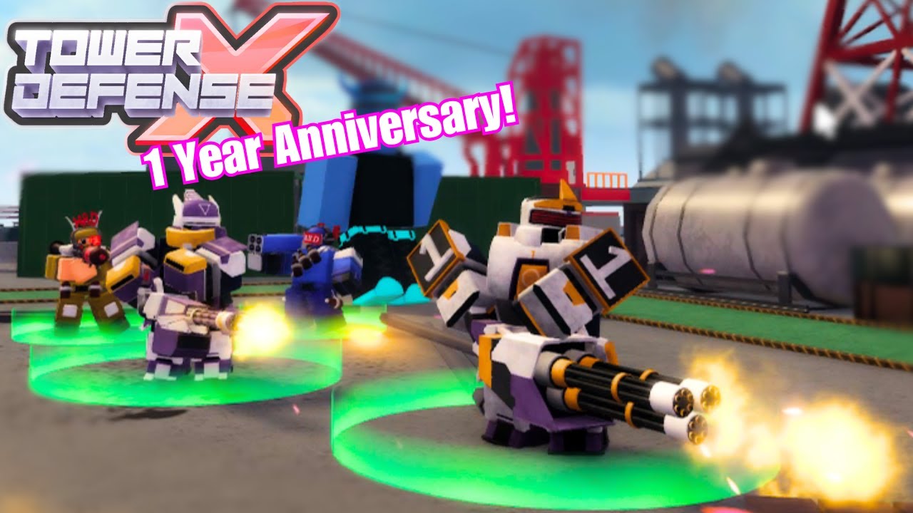 Tdx 1 Year Anniversary | All Party Skins Showcase | Tower Defense X ...