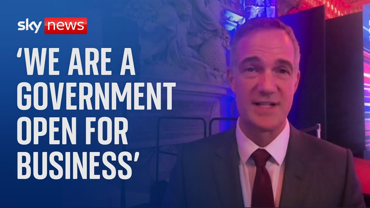 'We're a government open for business', says minister at investment ...