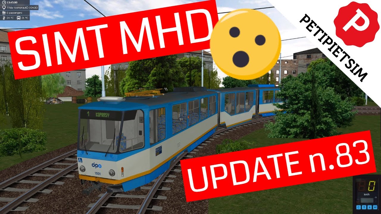 SIMT MHD | TRAM SIMULATOR | UPDATE 1.3.83 | Gameplay No Commentary #1 ...
