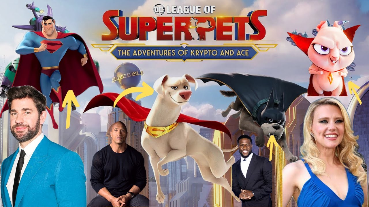 Meet The Voice Behind DC League of super-Pets: Full Voice Cast 2022 ...