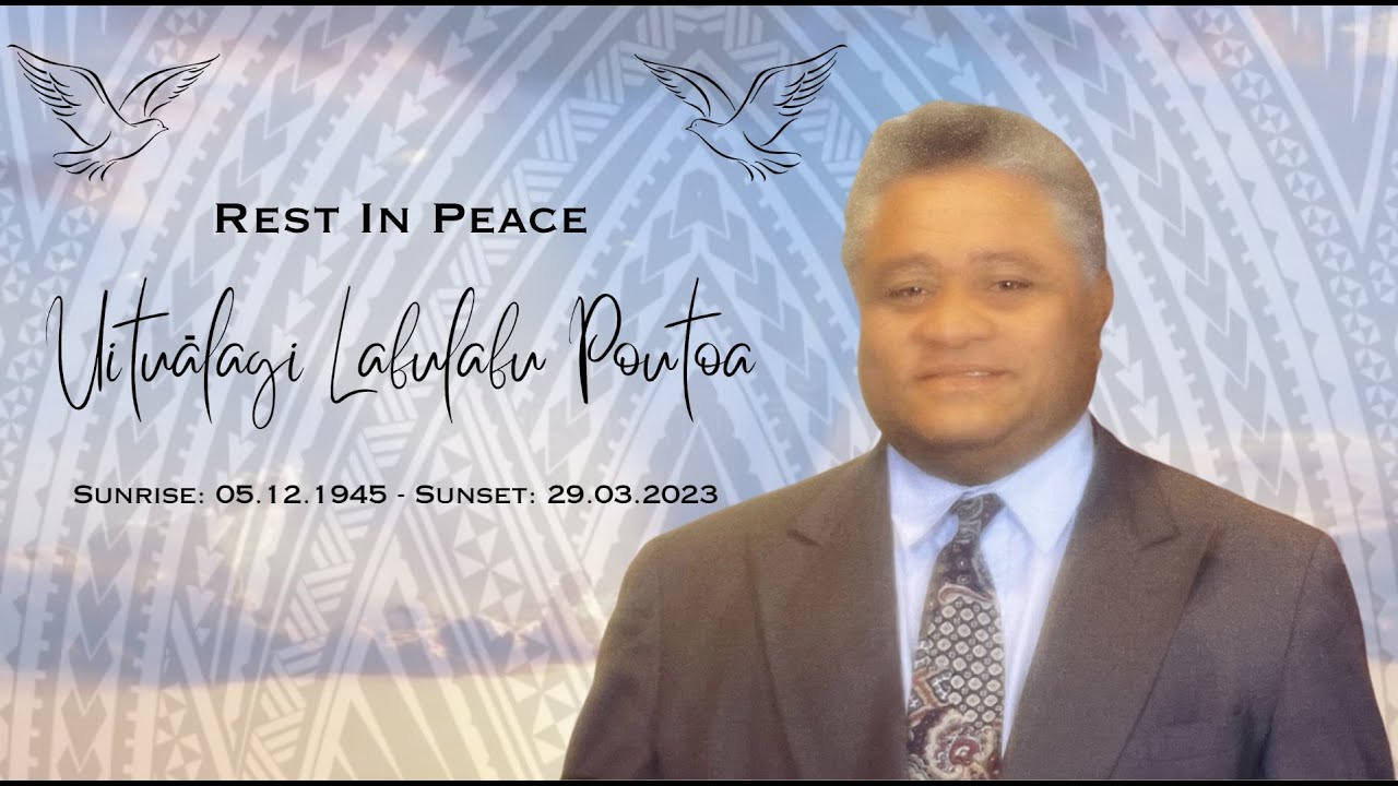 Family Service for Uitualagi Lafulafu Poutoa - YouTube