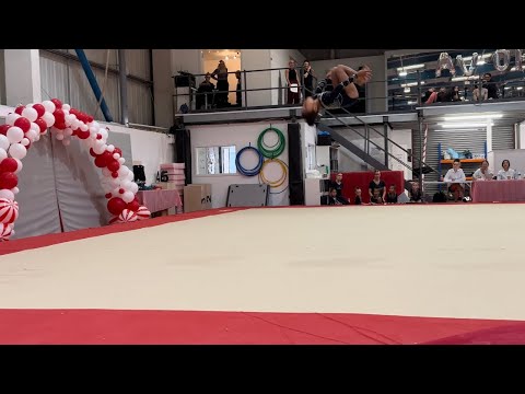 Compulsory (Level) 5 gymnastic floor routine (UK) 🇬🇧 - YouTube