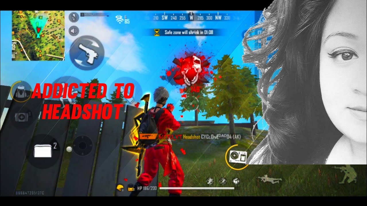 Free Fire Highlights- Addicted To Headshot - YouTube