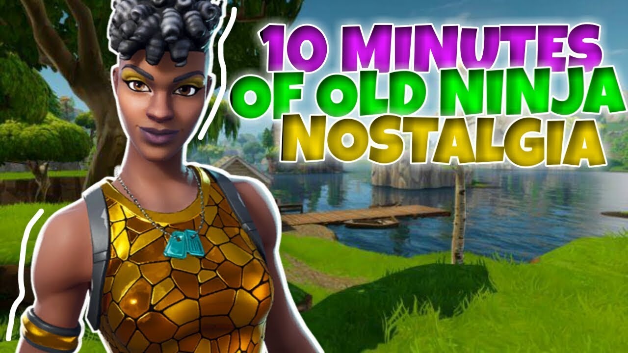 10 Minutes Of Old Ninja Nostalgia!😭 - YouTube