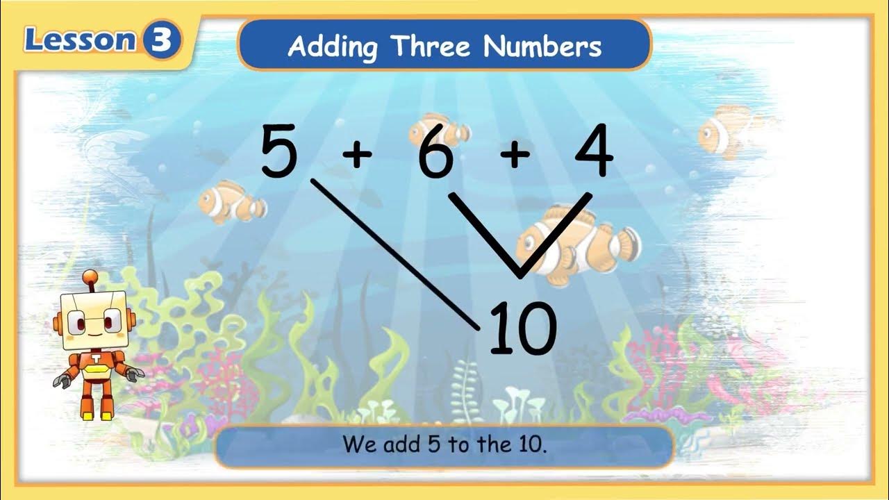 Addition Within 40 | Addition with Three Numbers | Grade 1 Math for ...