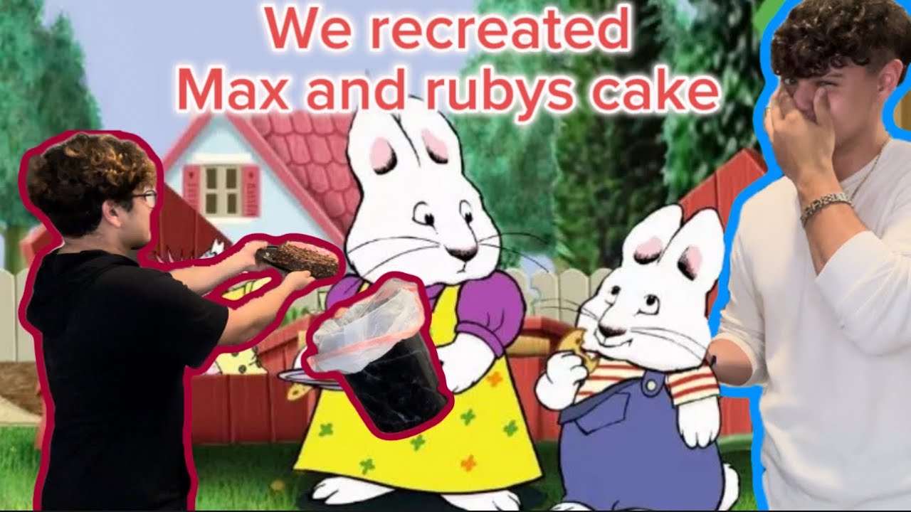 MAX AND RUBY SHOW US HOW TO MAKE THEIR FAMOUS CAKE - YouTube