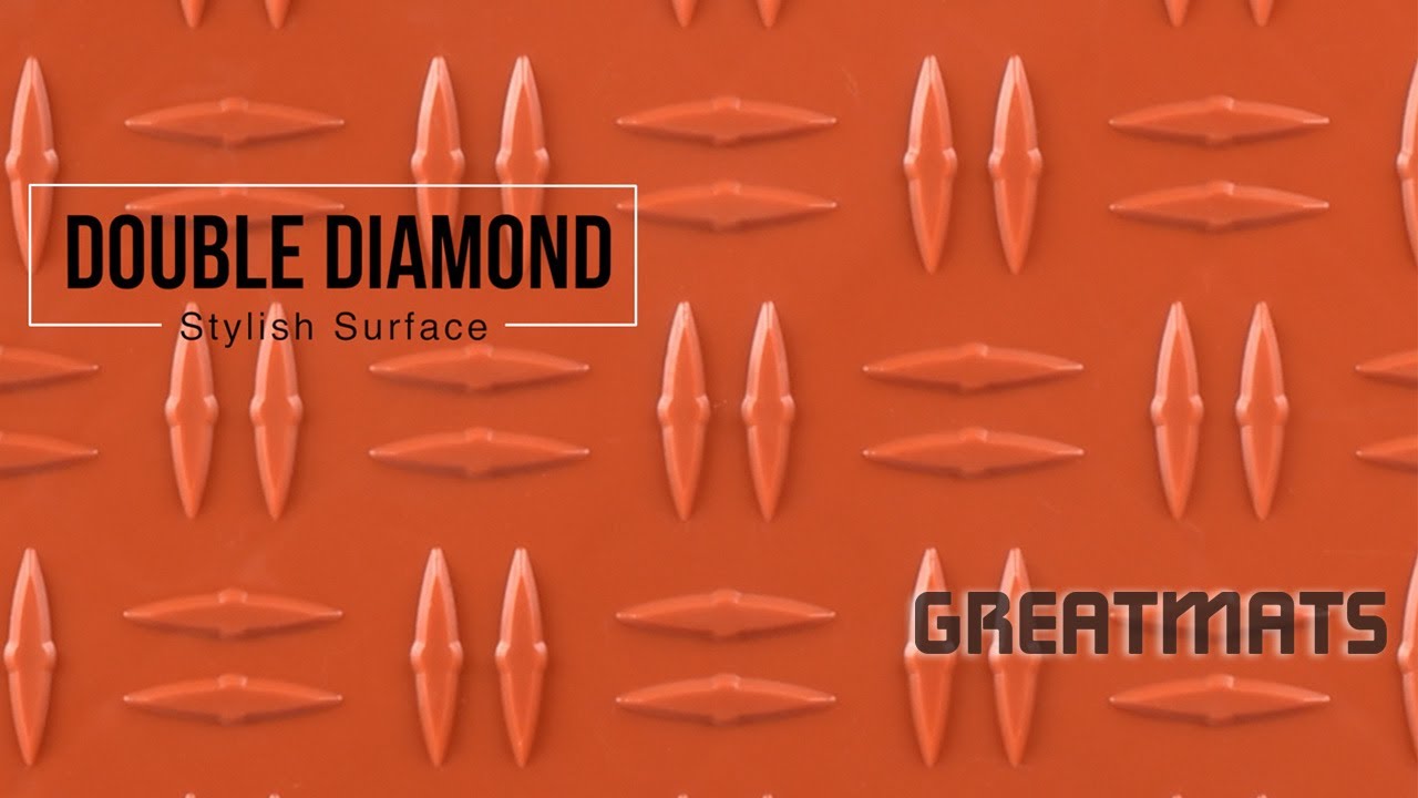 Introducing Snap Diamond Garage Tile - Modular Garage Flooring - YouTube