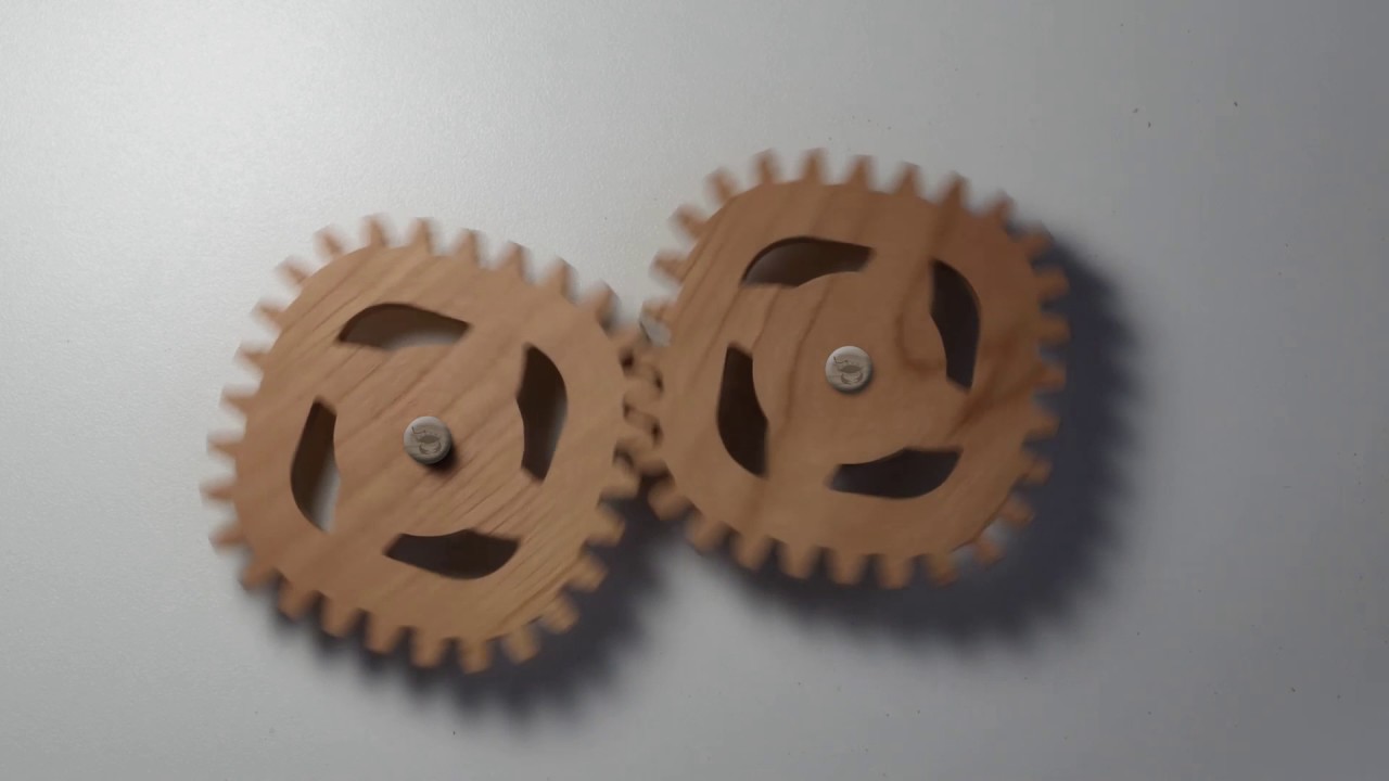 Gear Shapes - Wooden Squares and Ellipses - YouTube