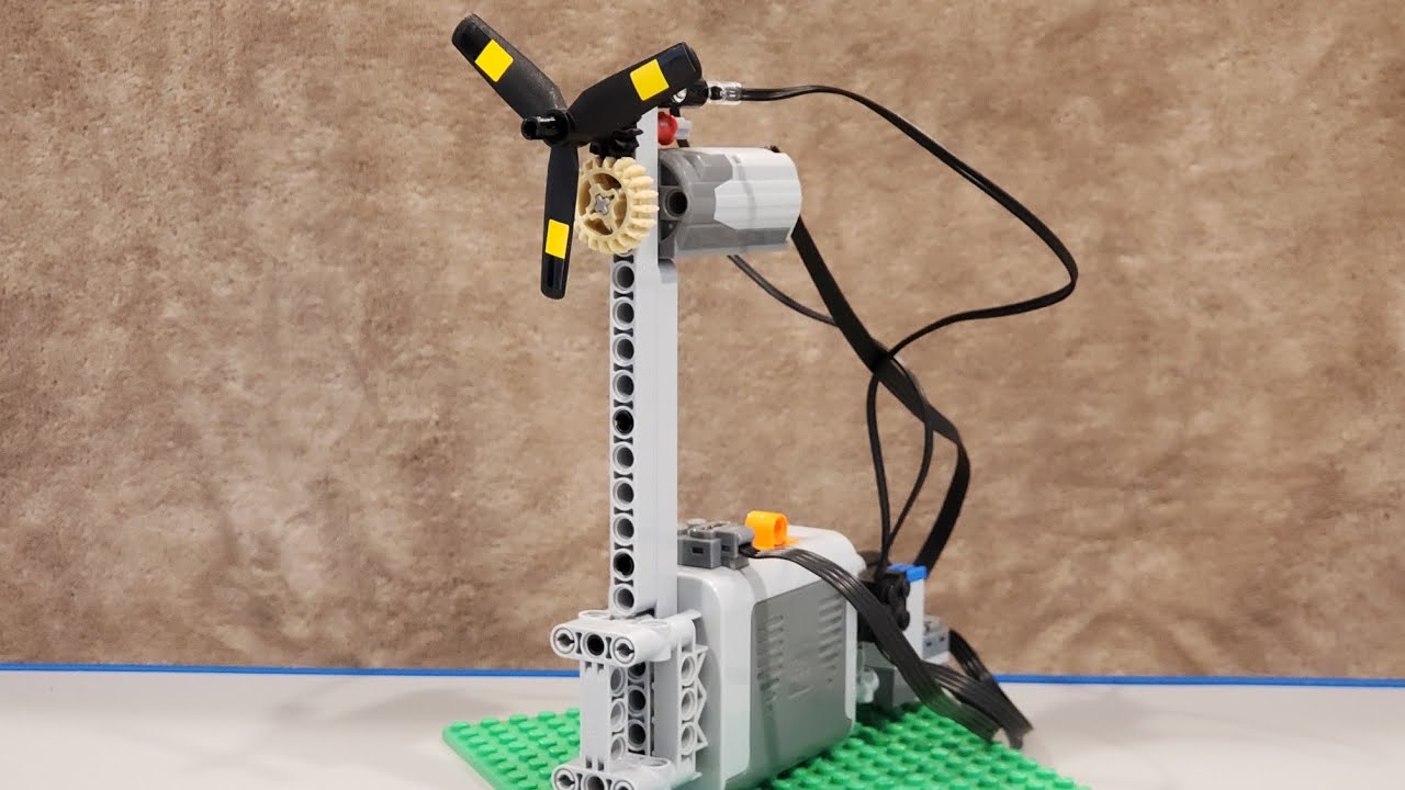 LEGO Technic Windmill MOC - YouTube