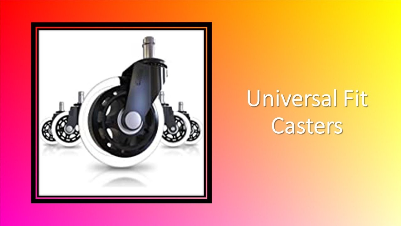 Top Universal Fit Casters Available On Amazon 2021 - YouTube
