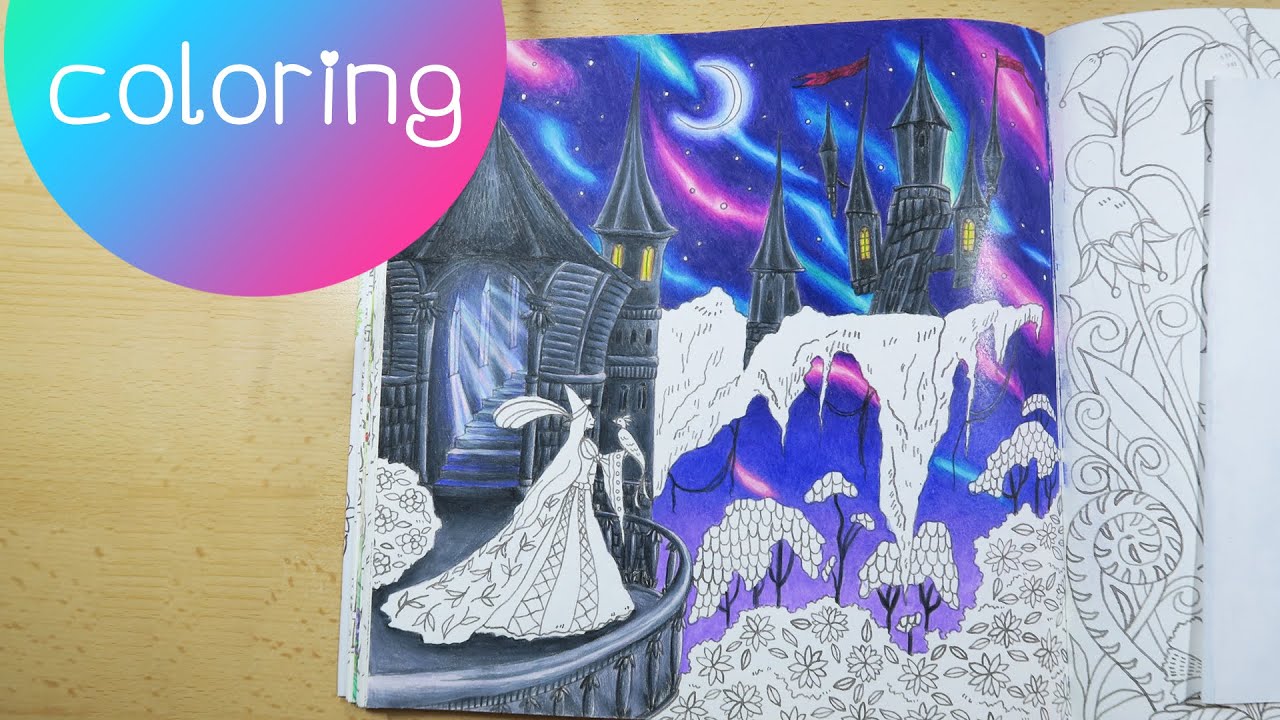 Romantic Country, The Second Tale Coloring Book by Eriy part 2 - YouTube