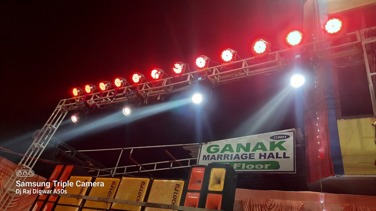 मज़ा आ गया Floor Dj Setup में || 12 Led Par Light And 4 Sharpy Light ...