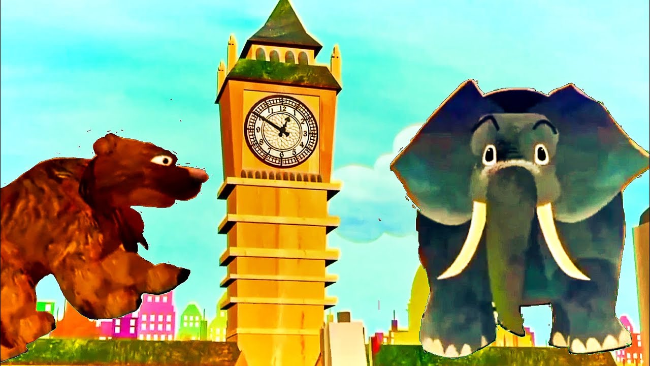 HICKORY DICKORY DOCK VIDEO EFFECTS (NEON + RIPPLE + FISHEYE) FALLING ...
