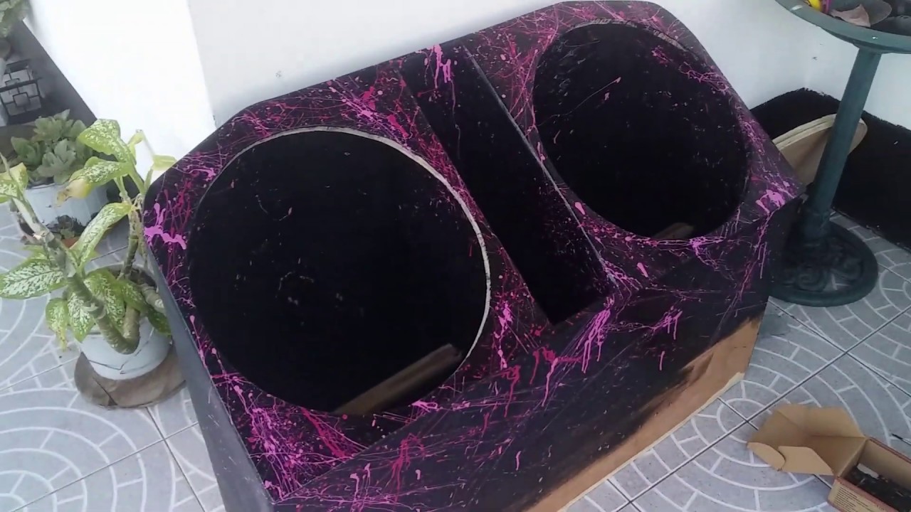 BASS BOX BUILD PART 3 - YouTube