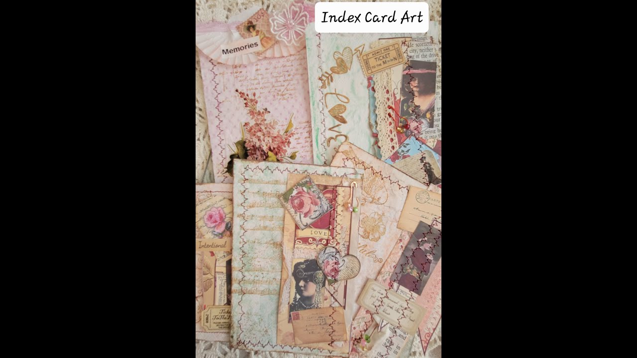 Index Card Art - YouTube