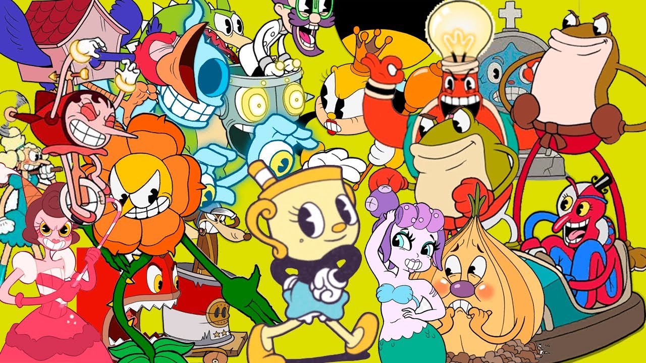 CUPHEAD ALL BOSSES - FIRST MAP - WITH CHALICE - RANK S - NO DAMAGE ...